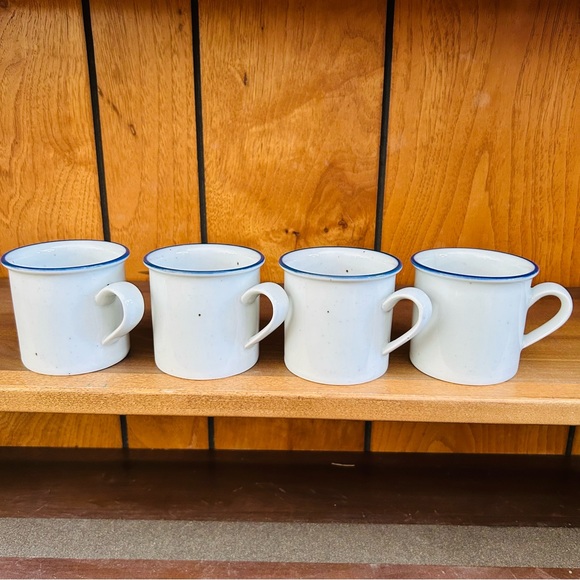 Dansk | Dining | Dansk Blue Mist Niels Refsgaard 3 Blue Rim Denmark ...